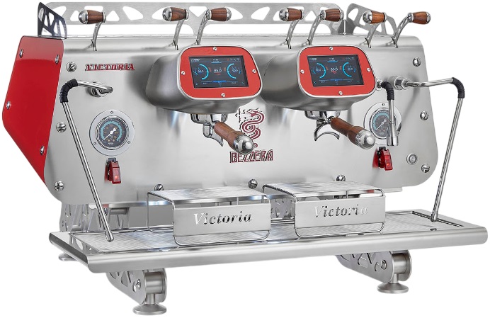 Кофемашина Bezzera Victoria 2 группы, красная купить по низкой цене в ...